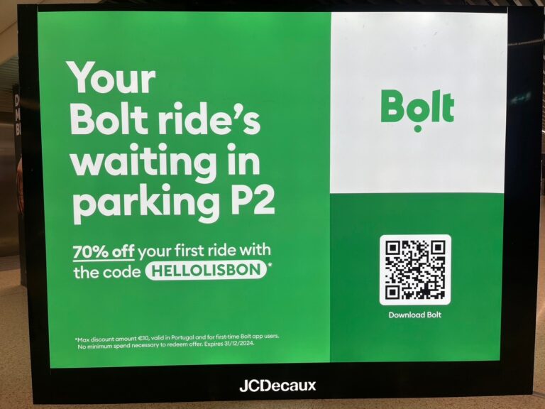 リスボン空港からは配車アプリ「Bolt」がオススメ！クーポン利用で70%オフ！ #ポルトガル #LISBOA #ボルト #タクシー ...